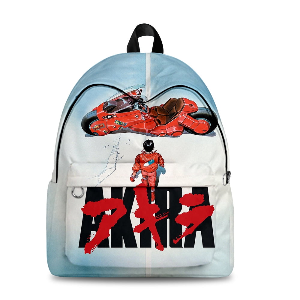 Akira Neo Tokyo Merch Fabric One Shoulder Keychain Backpack Printed ...