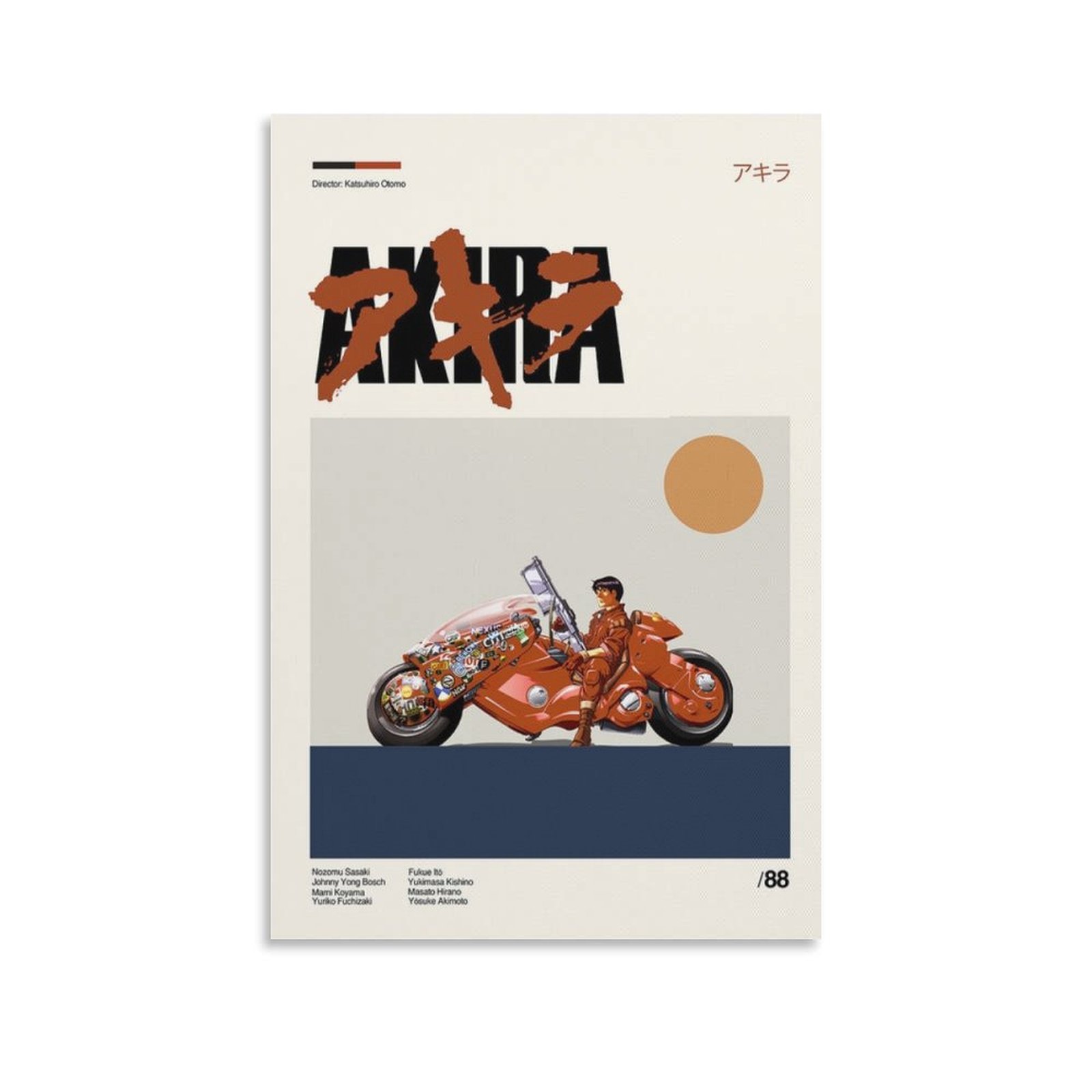 Akira Poster, Akira Anime Poster, Akira Movie Poster, Movie Poster ...