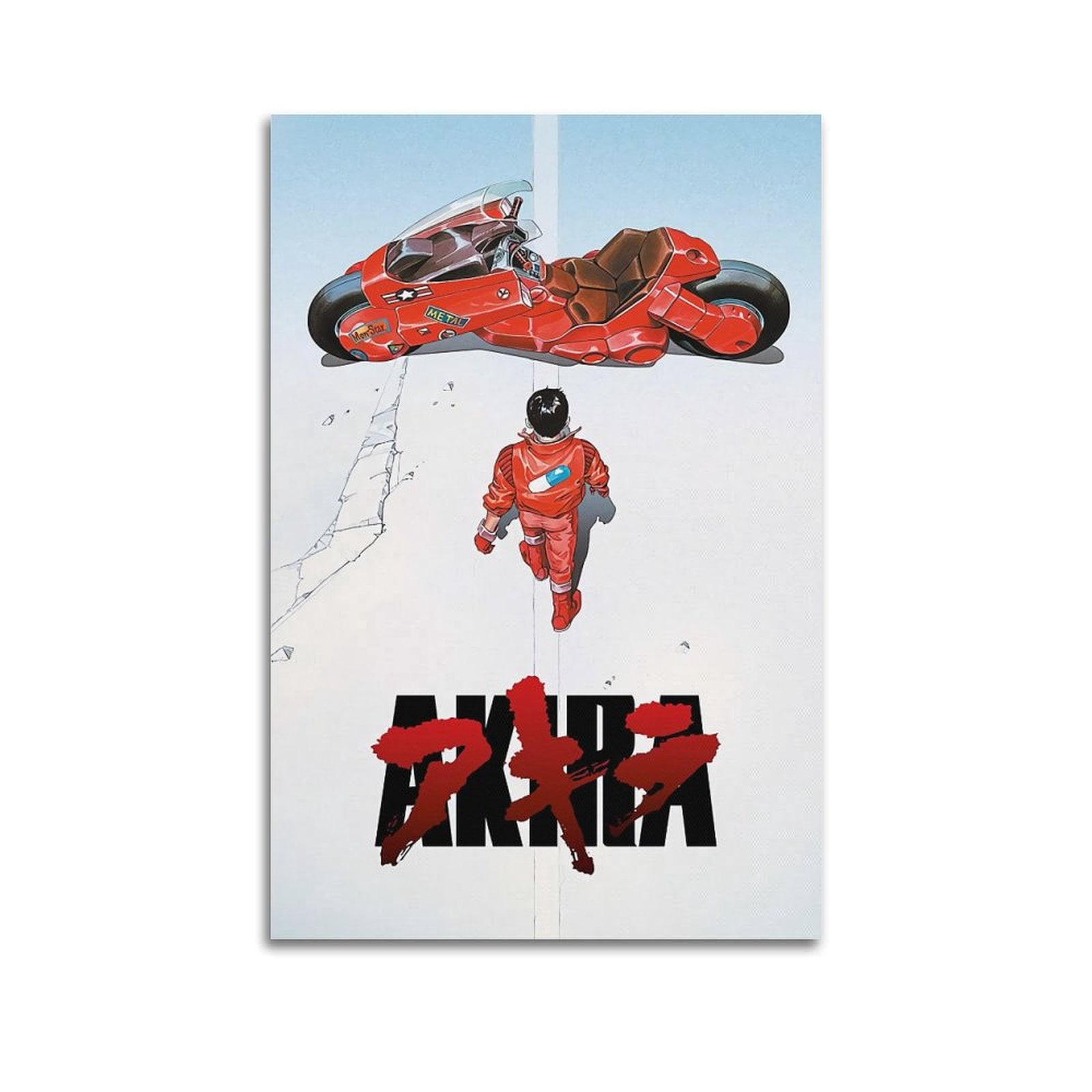 Akira Poster Wall Art Canvas Aesthetic Music And Movies Decorative ...