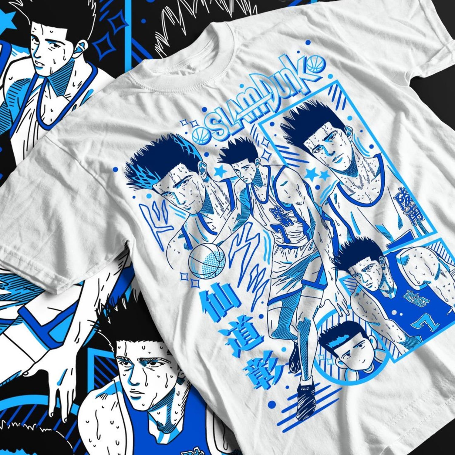 Akira Sendoh "Ryonan's Fishing Genius" Streetwear Tee - Point Forward ...