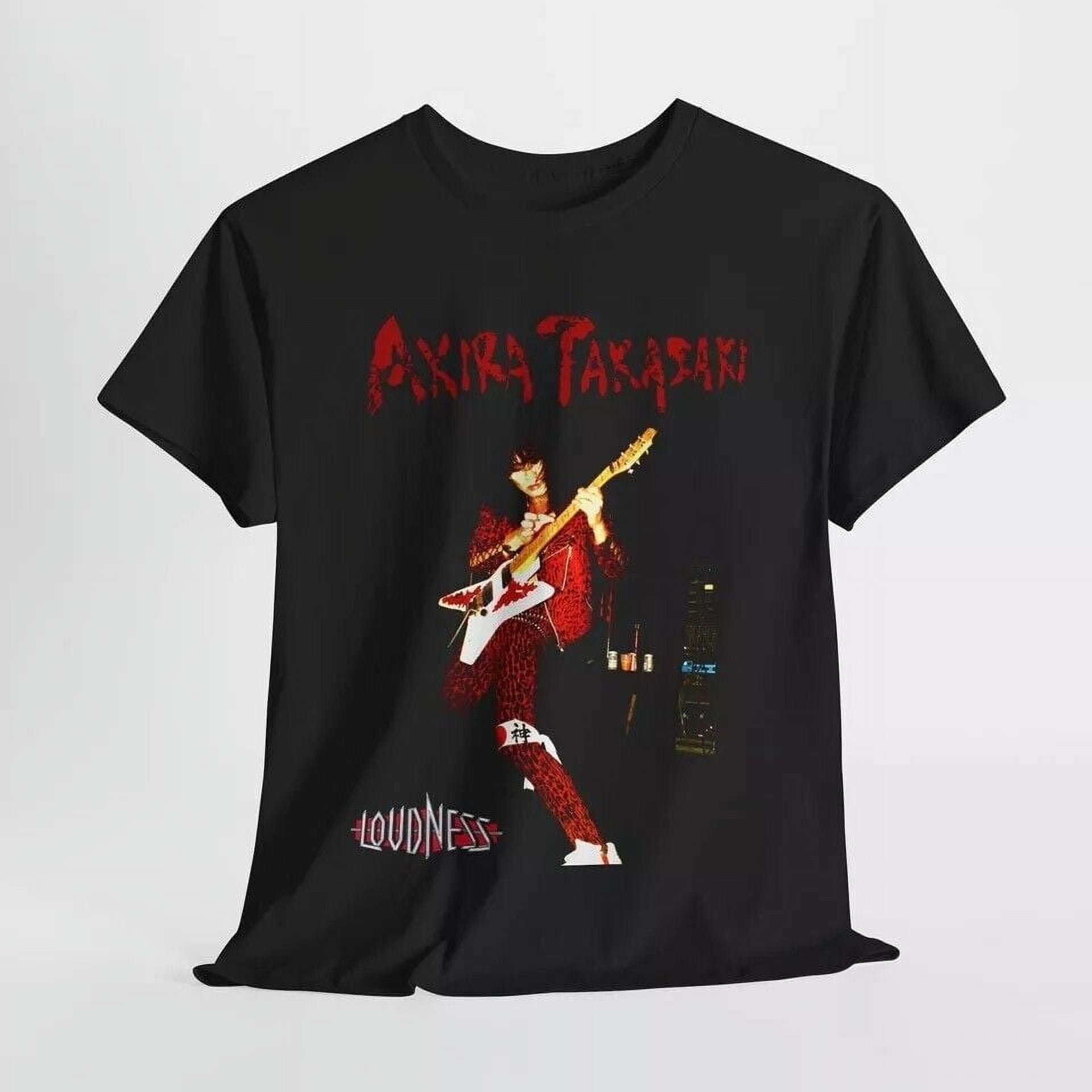 Akira Takasaki Loudness Band poster album cover T shirt all sizes S-5XL ...