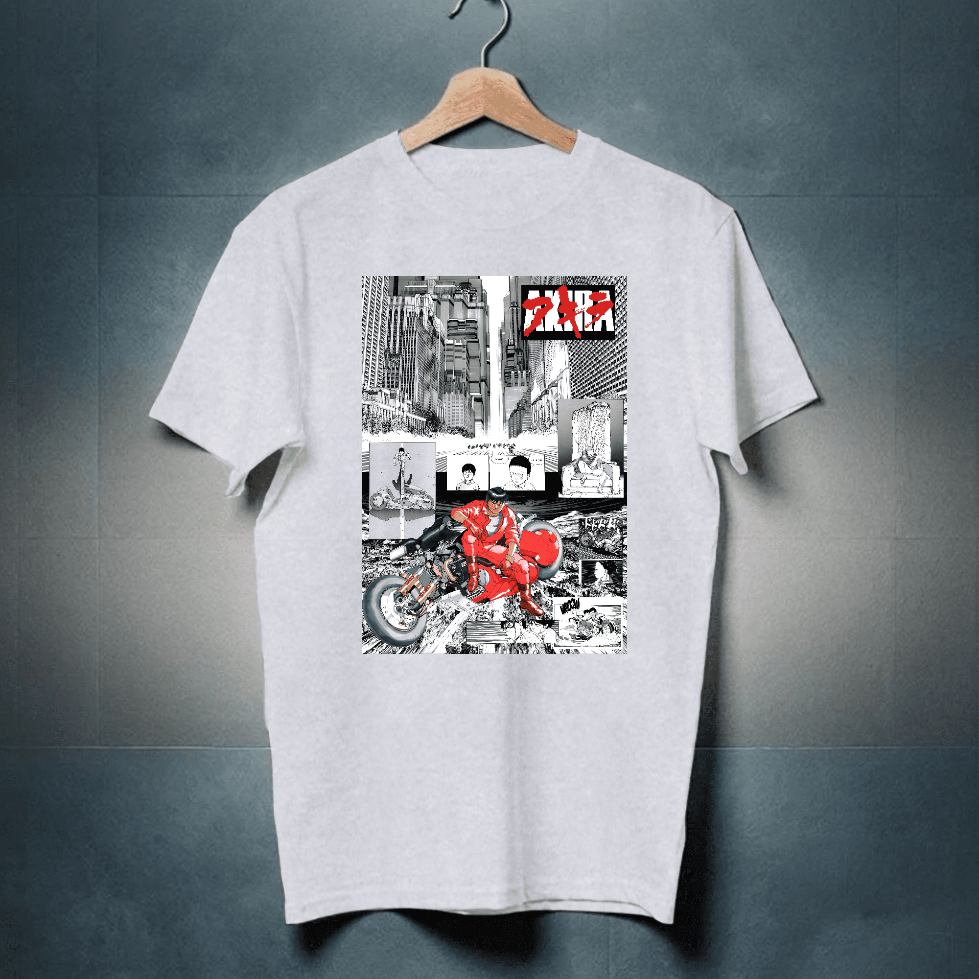Akira Tetsuo Kaneda Manga Neo Tokyo Anime Unisex Tshirt T-Shirt Tee ALL ...