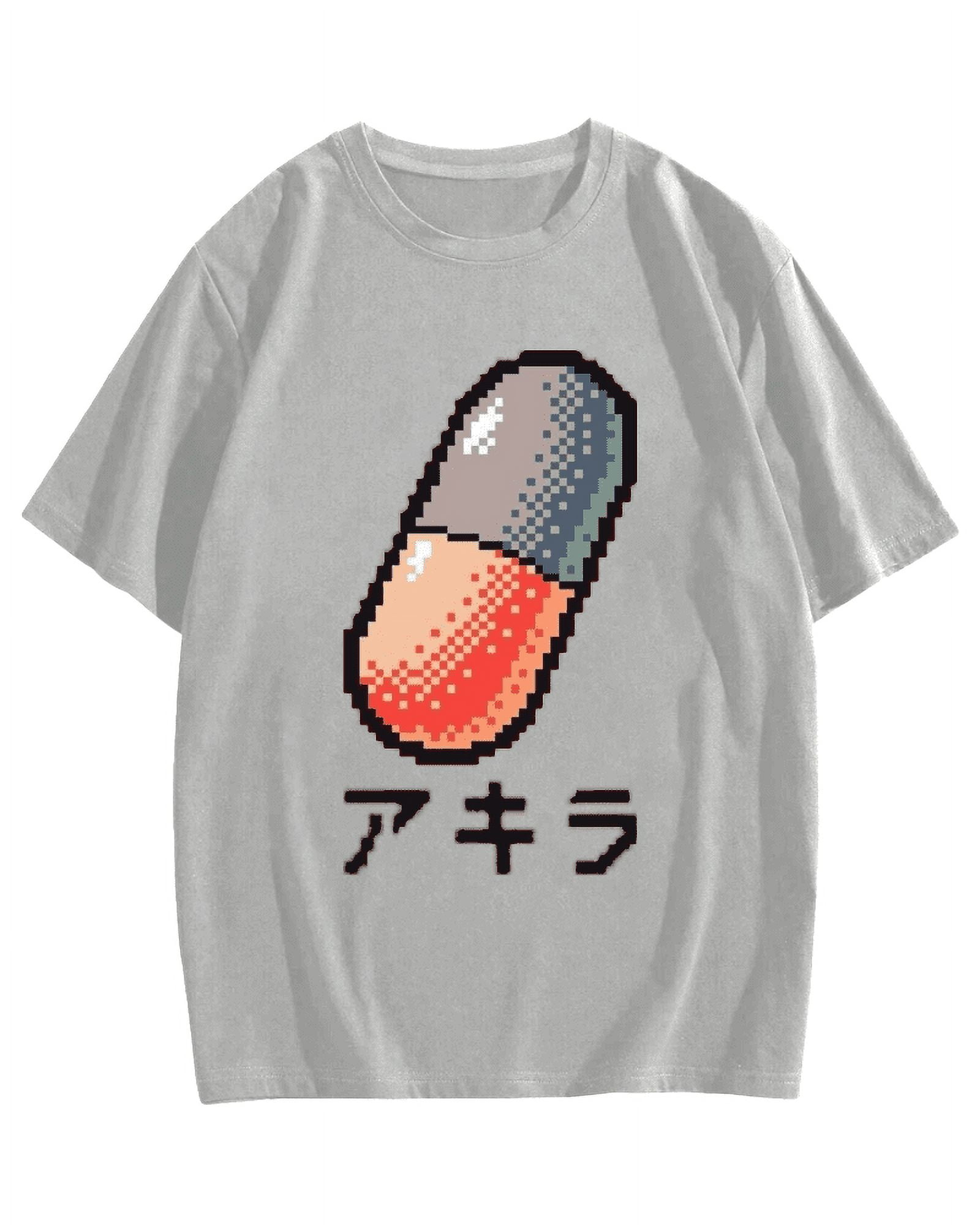 Akiras Capsule Cotton casual T-shirt - Walmart.com