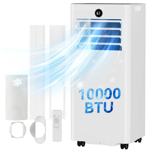 Akires Portable Air Conditioner 10000 BTU Ashrae, 3-in-1 AC Unit for ...