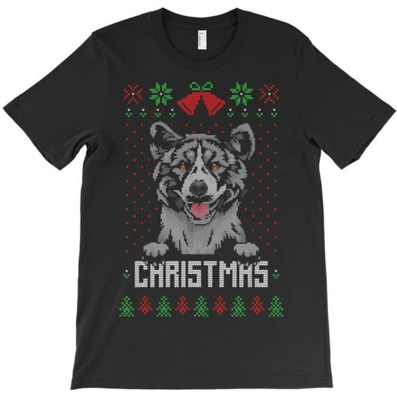 Akita Dog Funny Christmas Sweater Funny Dog Lovers Holiday Pet T3055 ...