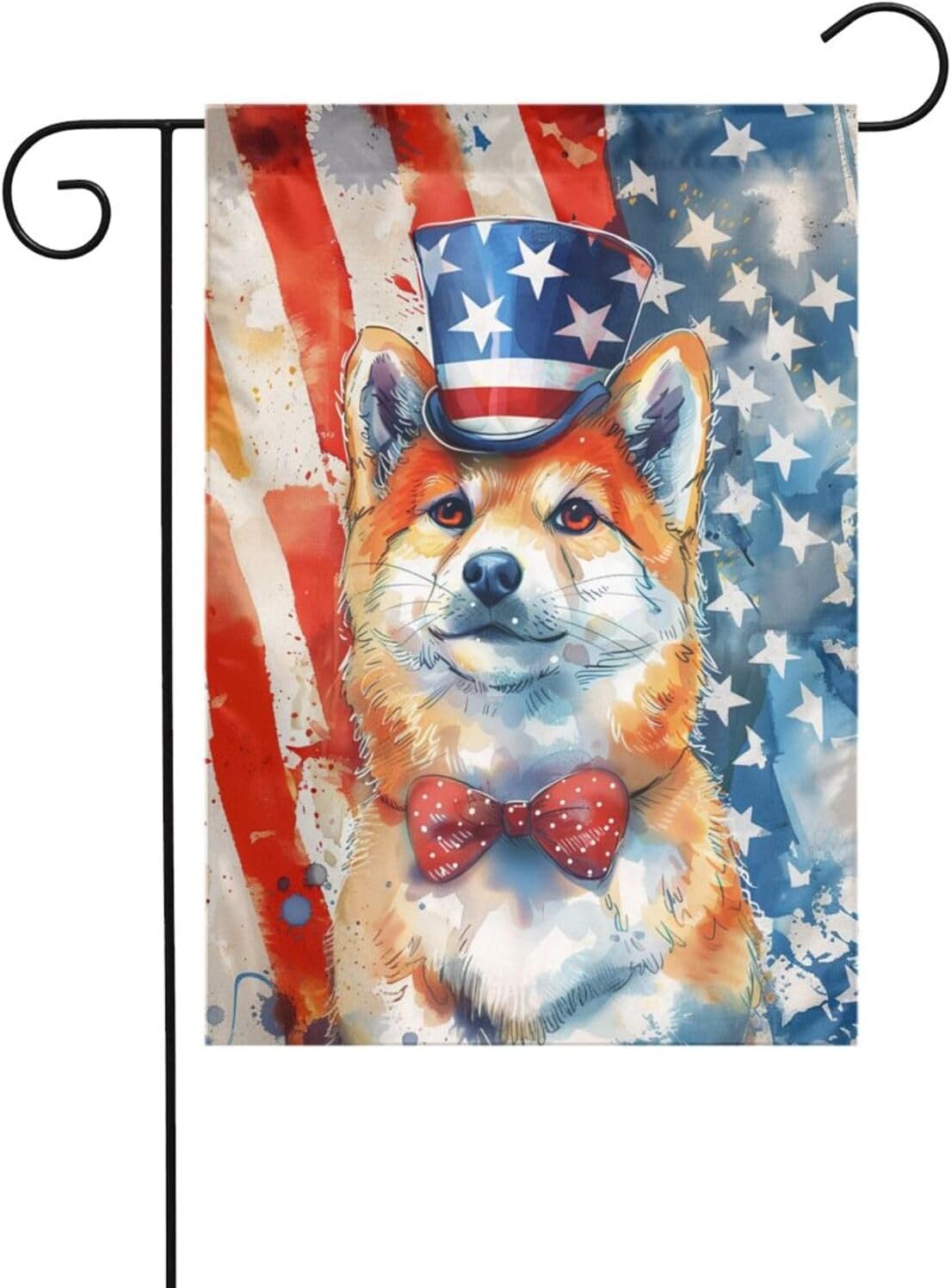 Akita Inu Garden Flags Double Sided,Garden Flags for All Seasons ...