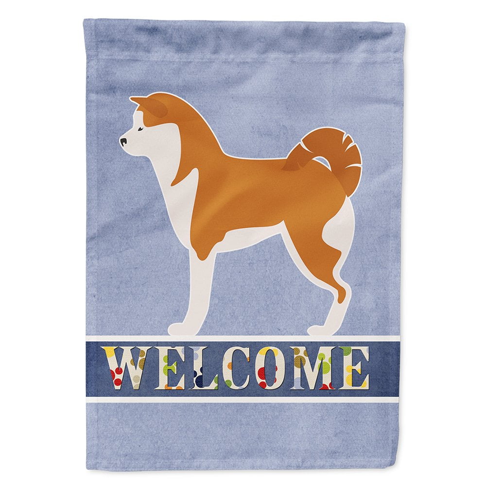 Akita Welcome Flag Canvas House Size - Walmart Business Supplies
