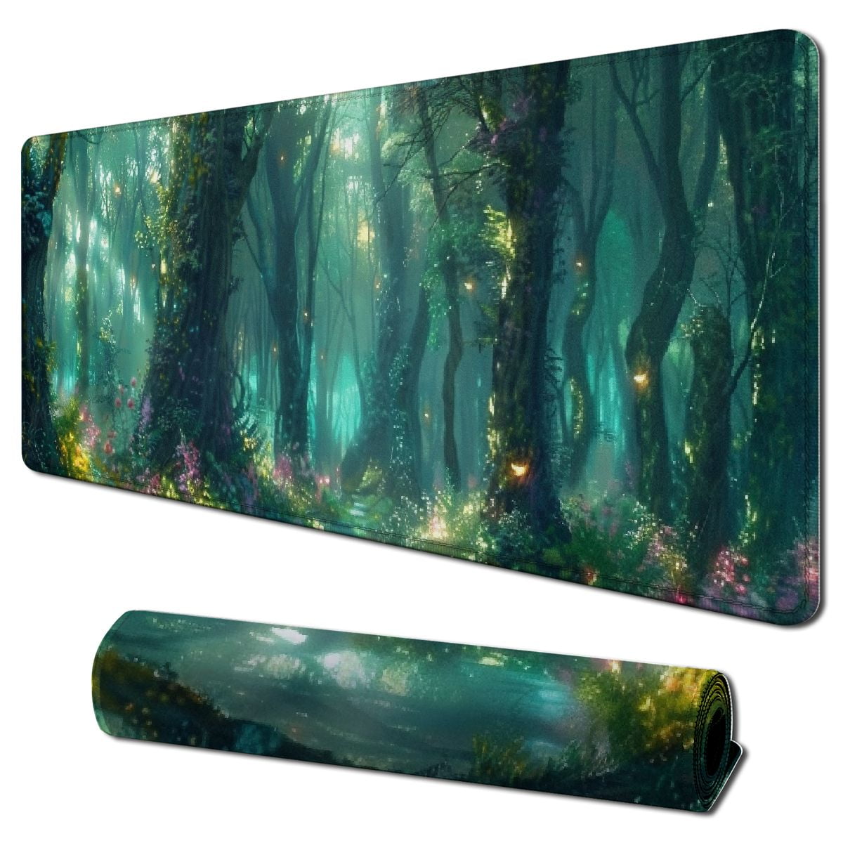 Akjvoe Desk Mat, XL Mouse Pad, Mood Desk Pad, Keyboard Mat, Big ...