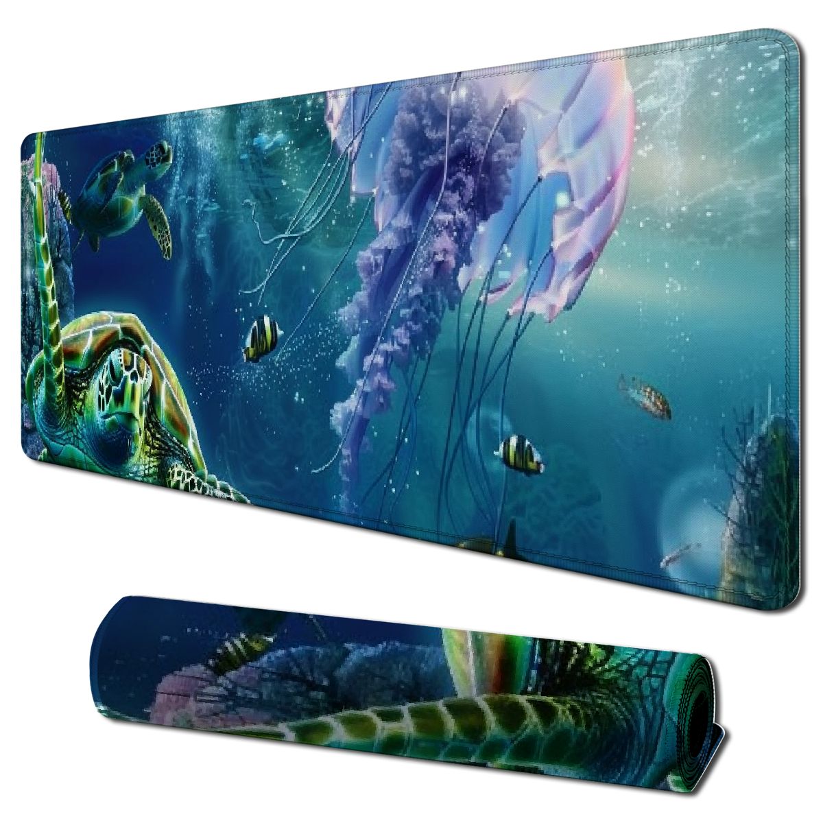 Akjvoe Desk Mouse Pad, Extra Large Mouse Pad Gaming Mouse Pad Turtle ...