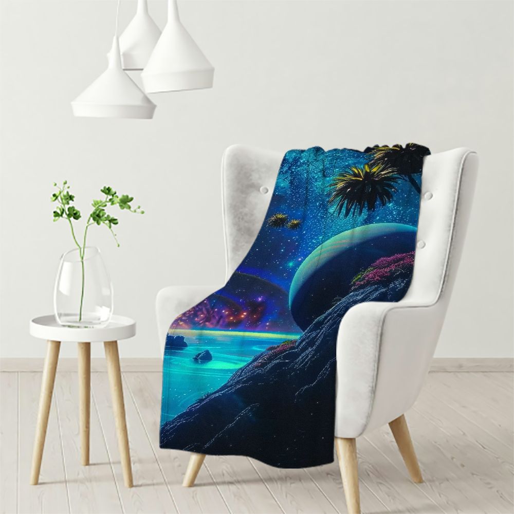 Akjvoe Flowing Brilliance of The Flannel Blanket - Mysterious and ...