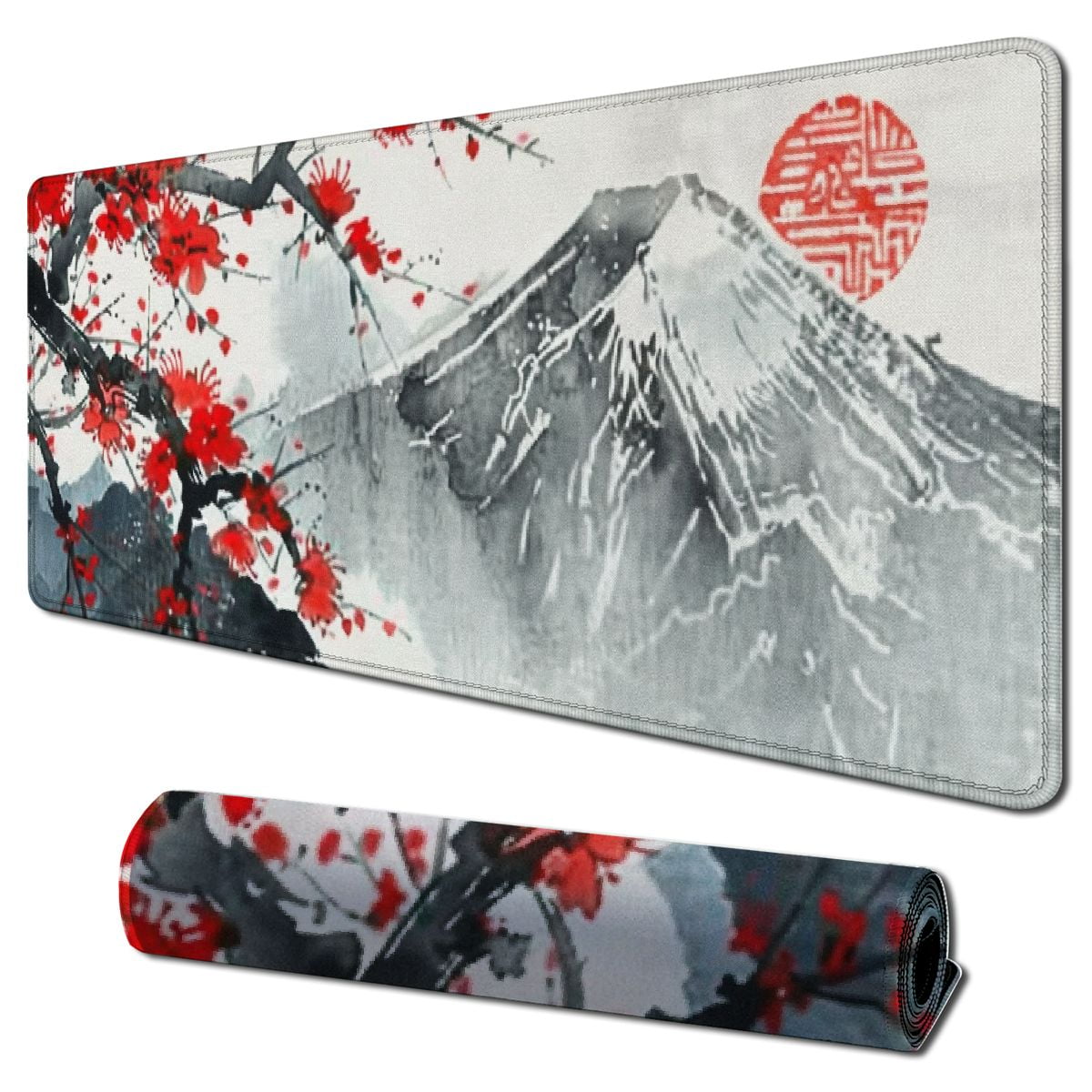 Akjvoe Japanese Cherry Blossom Sakura Large Gaming Mouse Pad XL ...