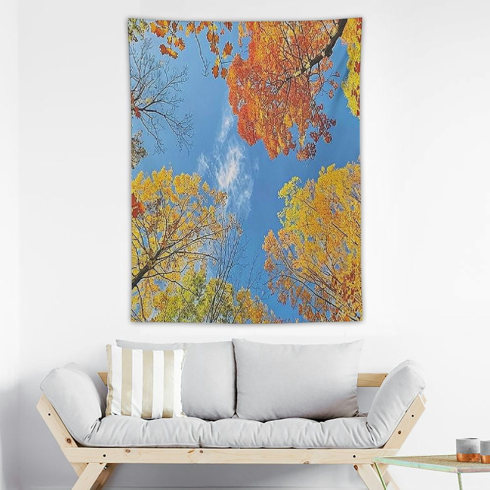 Akjvoe Leaves Tapestry, Falls Colors National Country Park Nature ...
