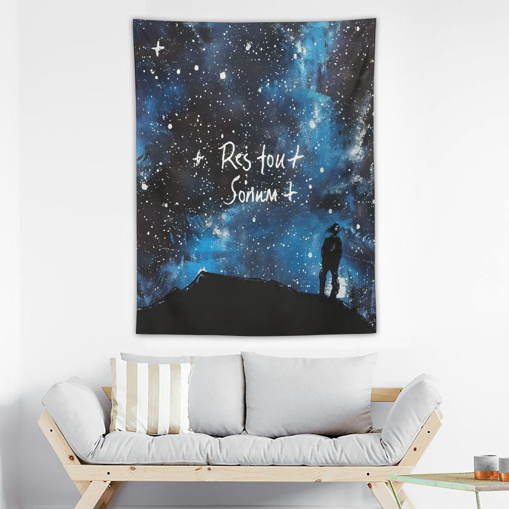 Akjvoe Look at The Sky Music Album Cover Tapestry Funny Tapestry Wall ...