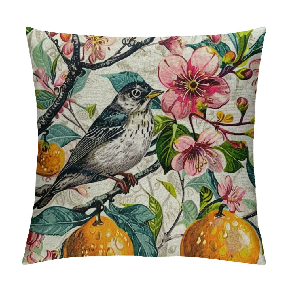 Akjvoe Memory Foam Pillow King Bed Large Square Accent Pillow Covers ...