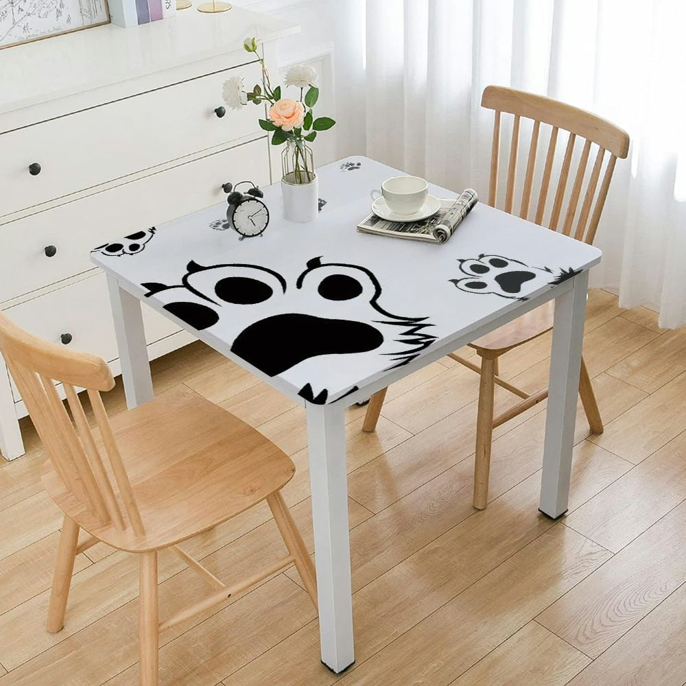 Akjvoe Plastic Tablecloth, Large Size Rectangular Disposable Table ...