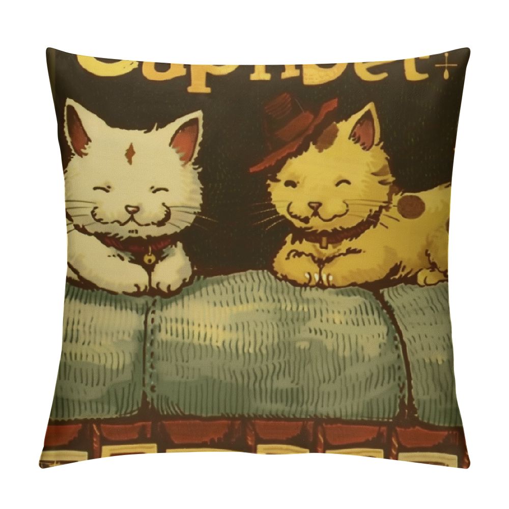 Akjvoe Pom Pom Purin Cartoon Throw Pillow Cover Case Cushion for Couch ...