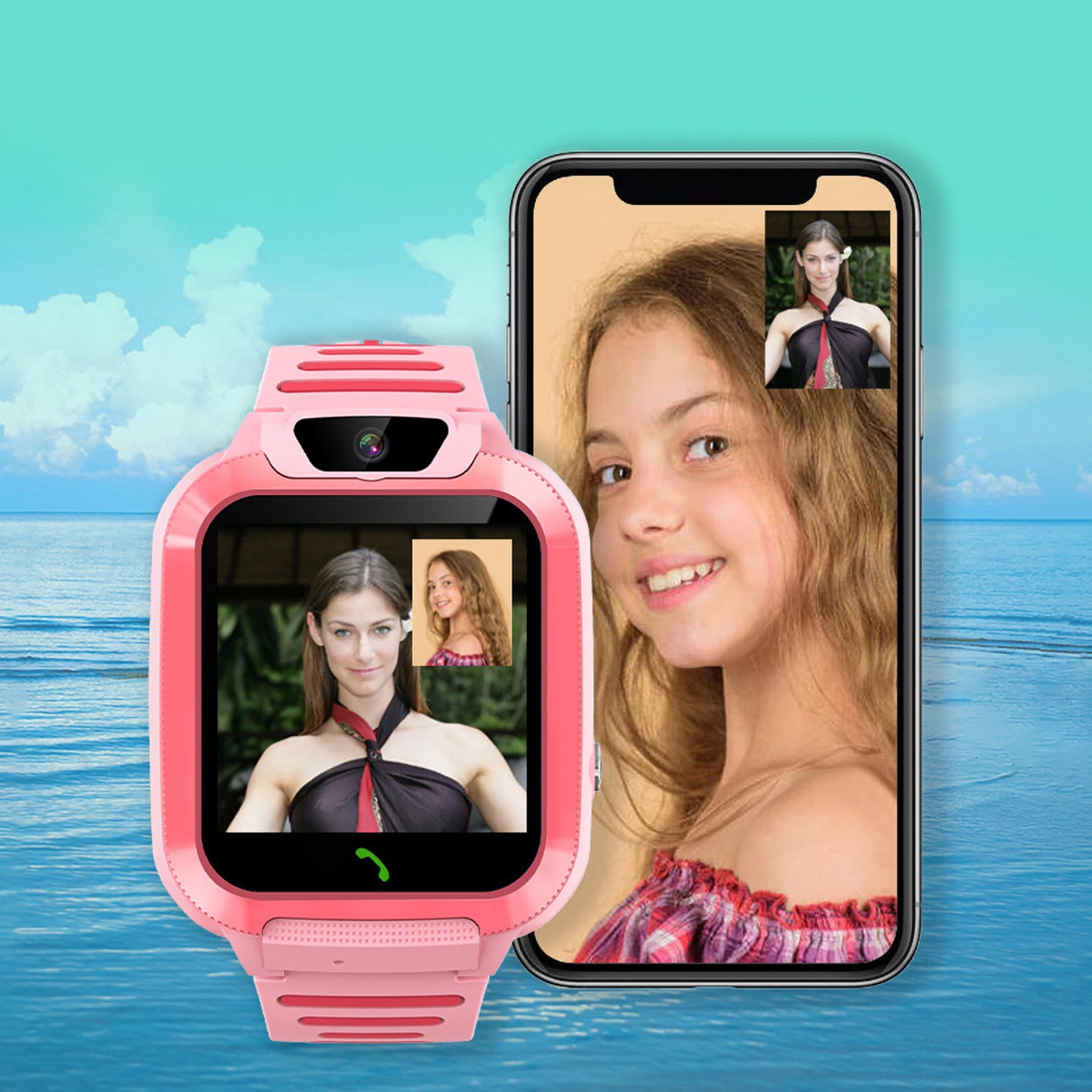 Akmoler Akmoler Kids Smartwatch with HD Touchscreen & Camera, 4G ...