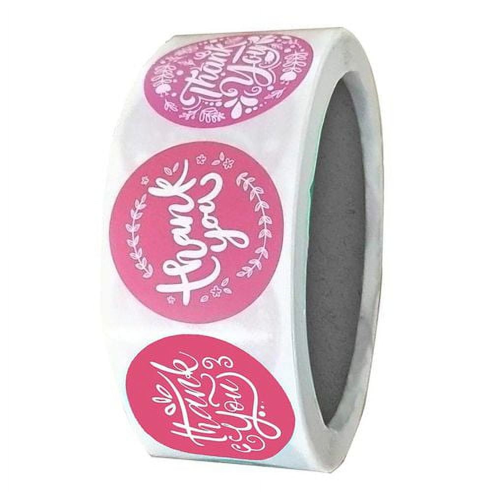 AkoaDa 500Pcs 1'' Thank You Stickers, Perfect For Bakeries, Handmade ...
