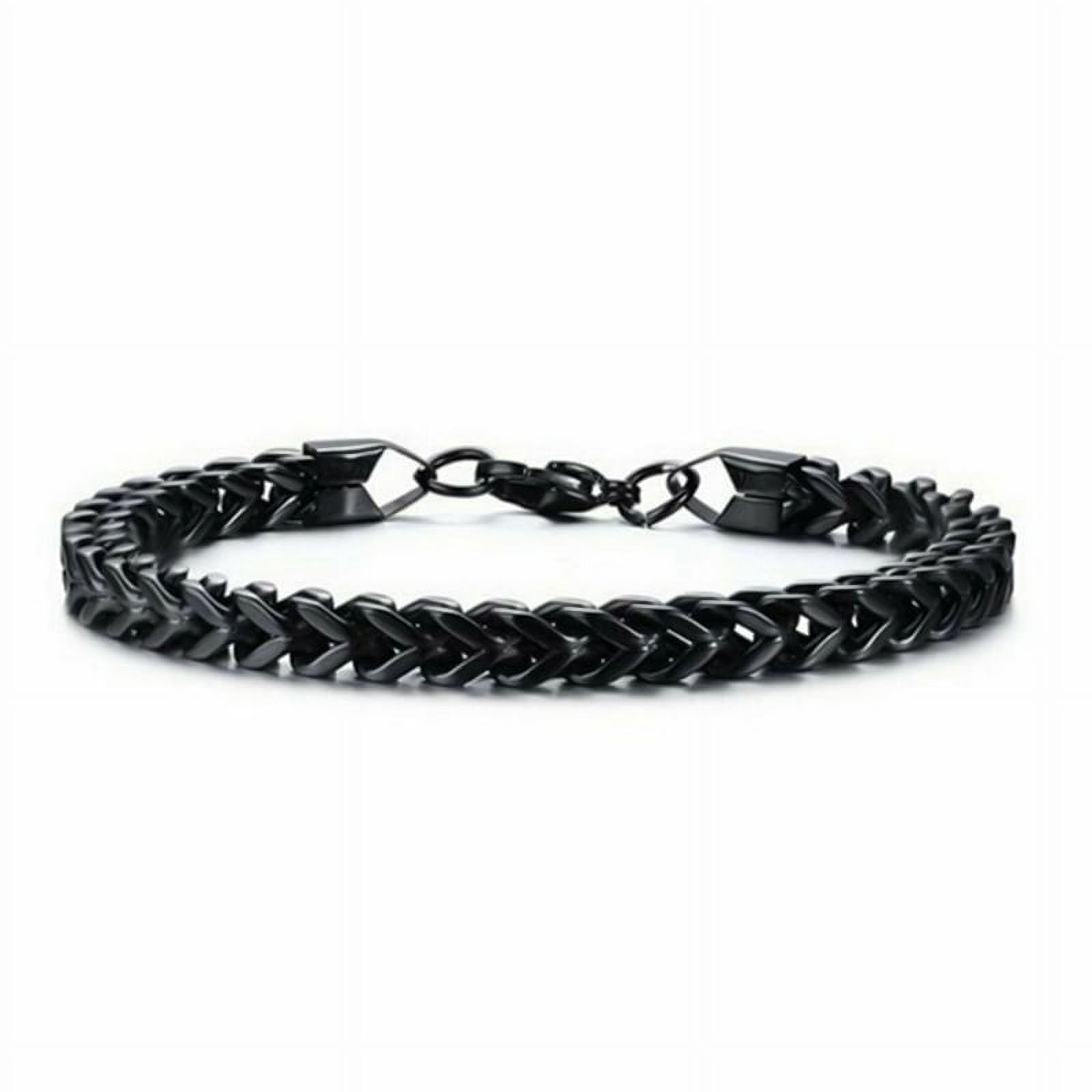 AkoaDa Cool Man Metal Stainless Steel Snake Chain Bracelets Bangles For ...