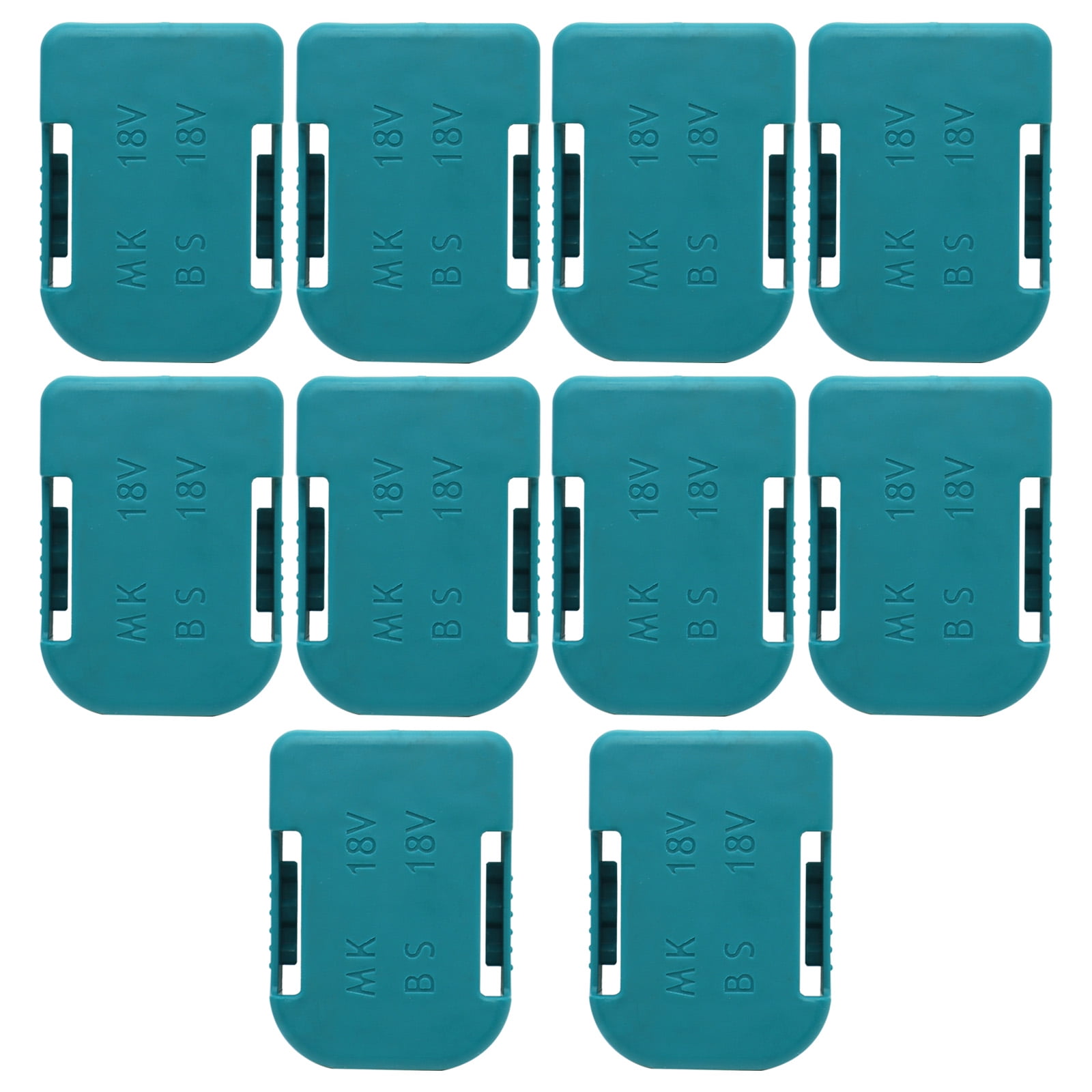 Akocire 10-Packs Battery Rack Compatible with Makita /Bosch Battery ...