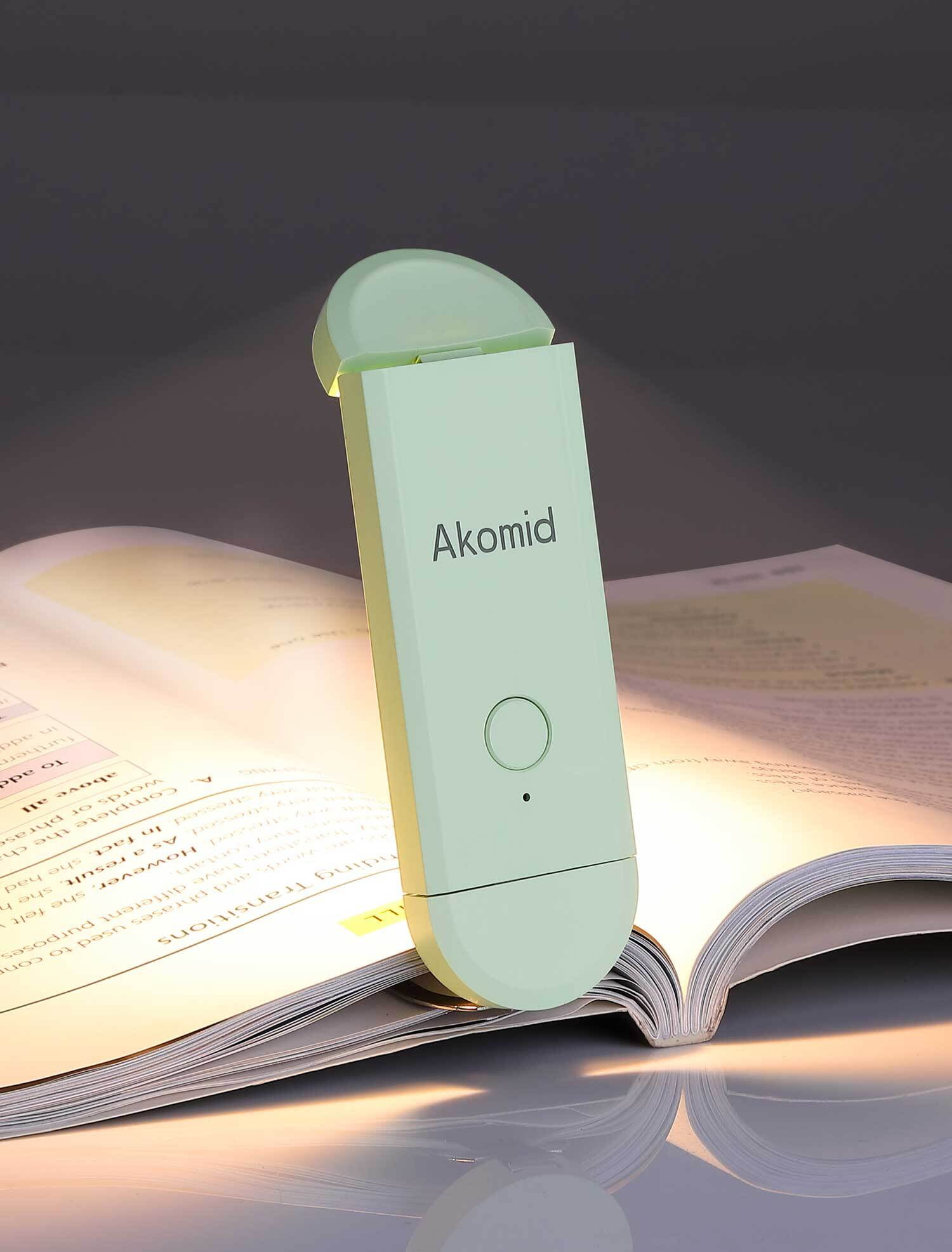 Akomid USB Book Light for Reading in Bed,LED Neck Reading Light at ...