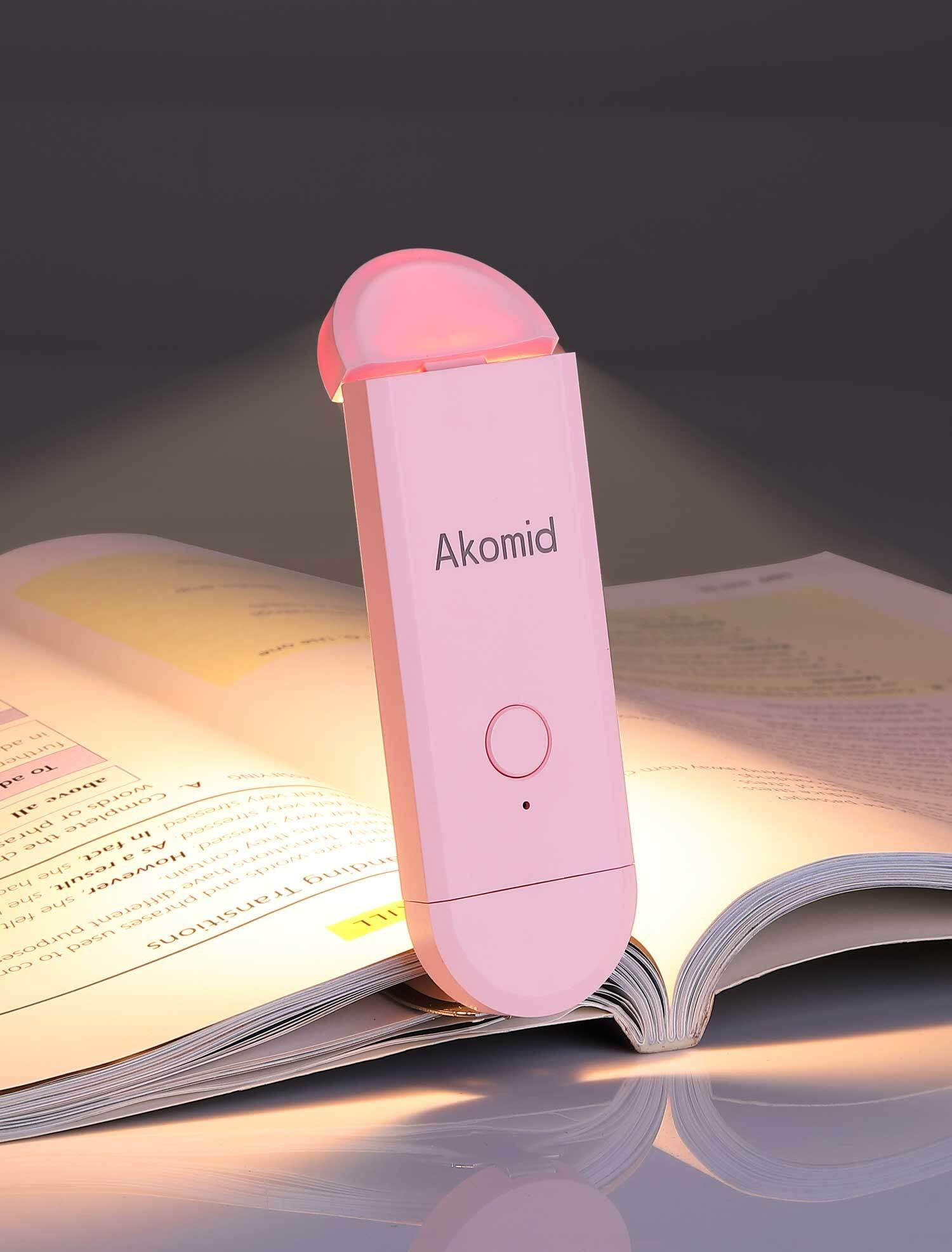Akomid USB Book Light for Reading in Bed,LED Neck Reading Light at ...