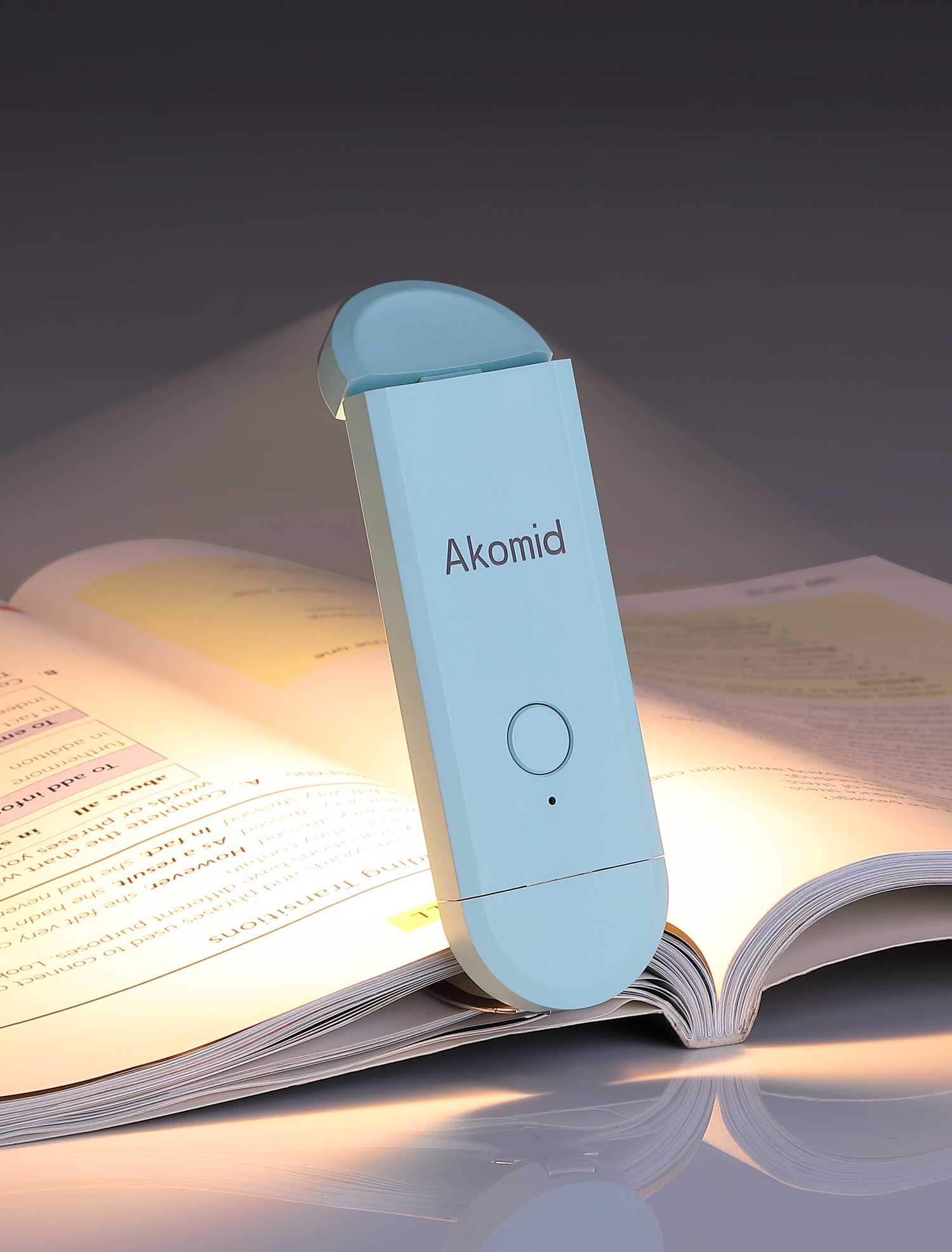 Akomid USB Book Light for Reading in Bed,LED Neck Reading Light at ...