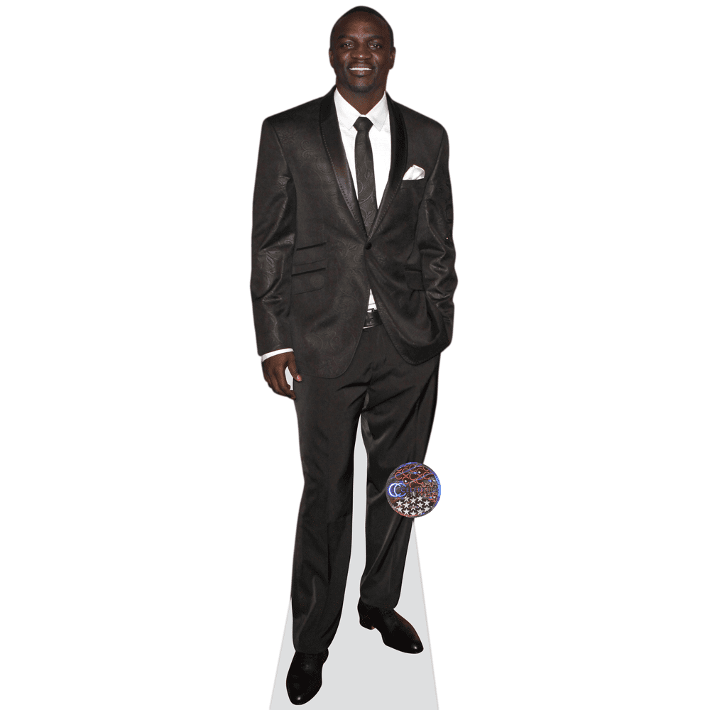 Akon Lifesize Cardboard Cutout Standee - Walmart.com