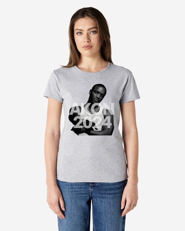 Akon The Superfan Tour 2024 Concert Unisex T-shirt Go, for men & women ...
