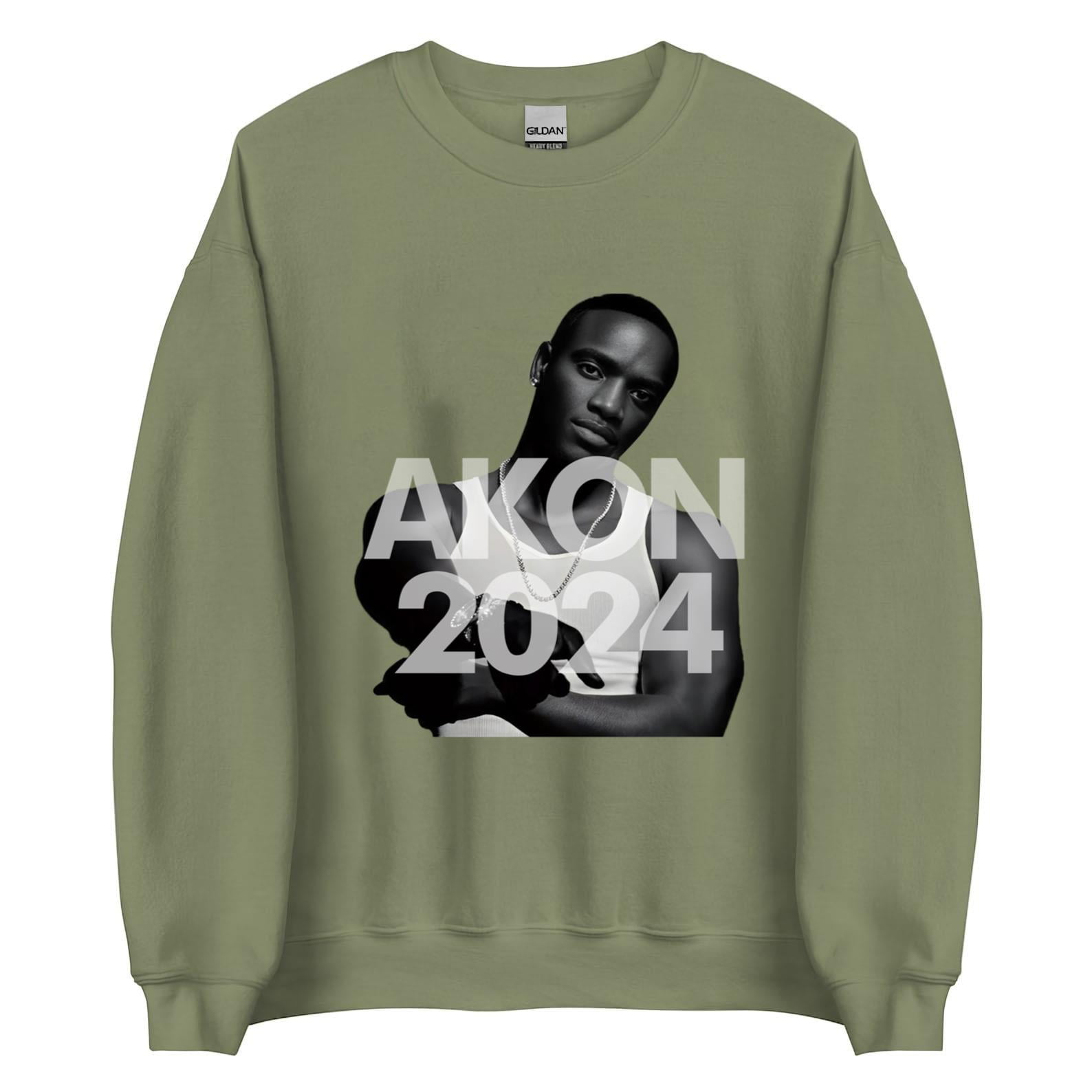 Akon The Superfan Tour 2024 Tshirt Unisex, unisex soft-style t-shirt ...