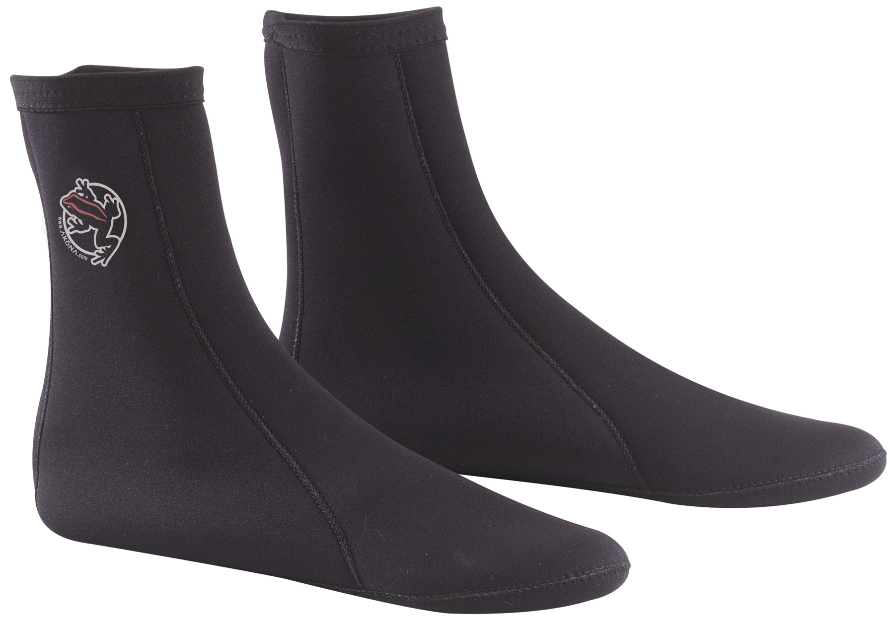 Akona 2mm Tall Sock Scuba Diving Snorkeling Boot - Walmart.com