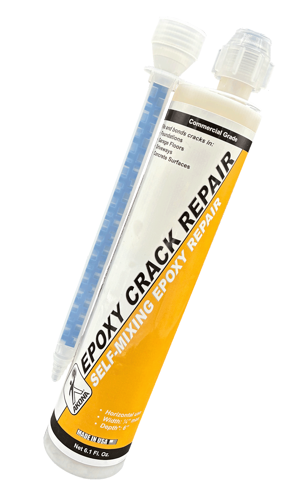 Akona Epoxy Crack Repair Clear Finish Epoxy Adhesive, 6 Ounce, 1 Piece ...