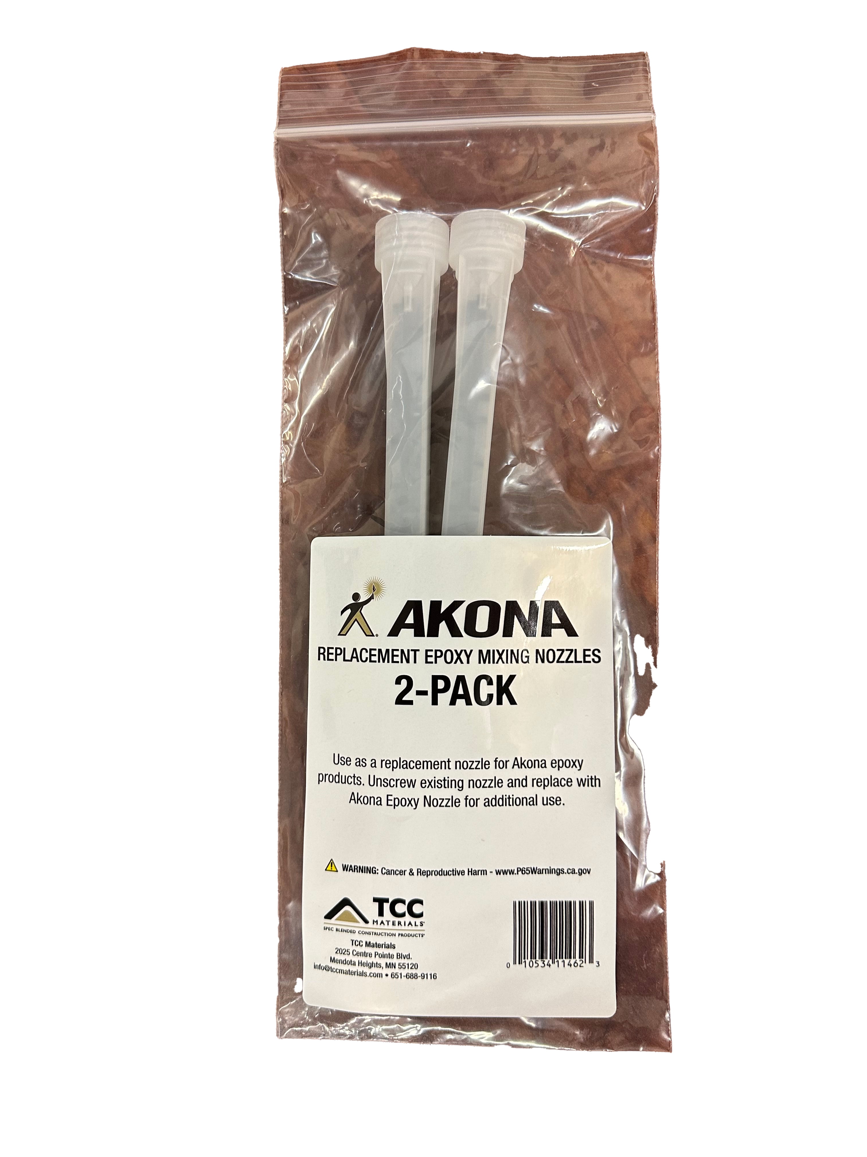 Akona Epoxy Nozzles (2-Pack) - Nozzles for Epoxy Repair Products, Great ...