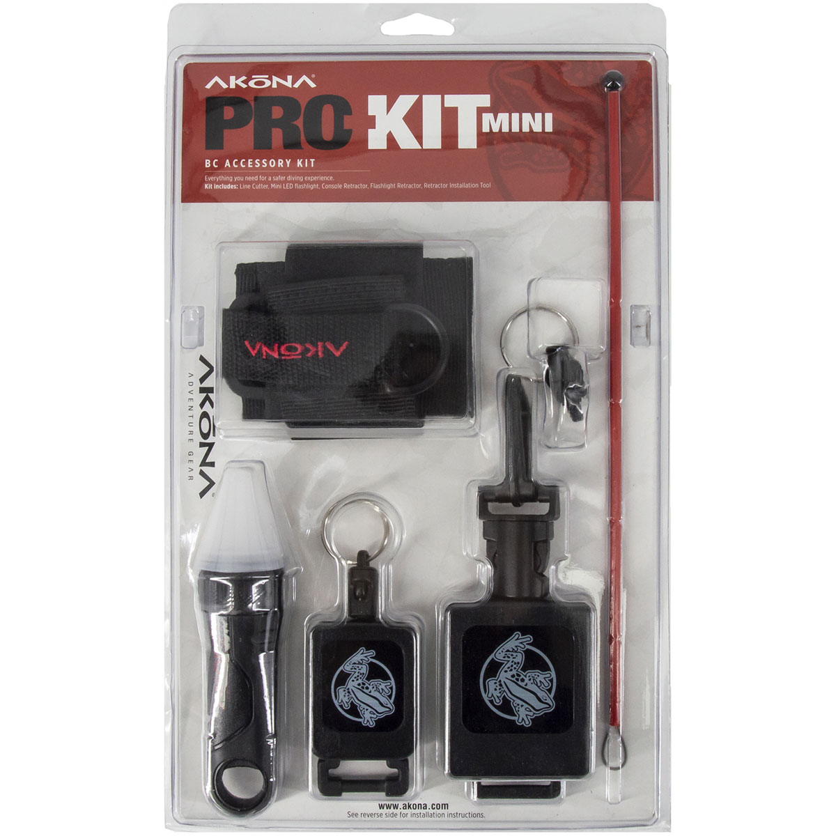 Akona Sherwood BCD Pro-Kit Mini Light Accessory Kit Scuba Diving PROKIT ...