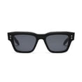 Akoni Men's Columba Rectangular Frame Sunglasses With Textured ...