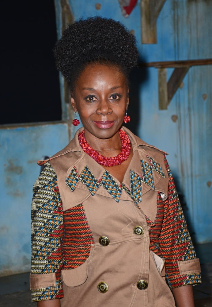 Akosua Busia At The Press Conference For Eclipsed Cast & Creative Team ...