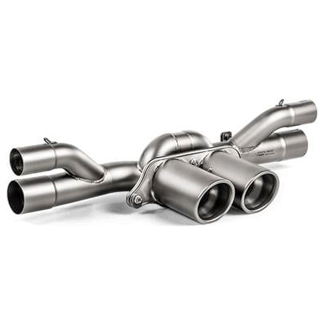 Akrapovic S-PO-TI-8-RS Slip-On Race Line with Tips for 2018 Porsche 911 ...