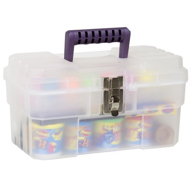 Akro-Mils 14" Clear Art Supply Box, 1 Each - Walmart.com