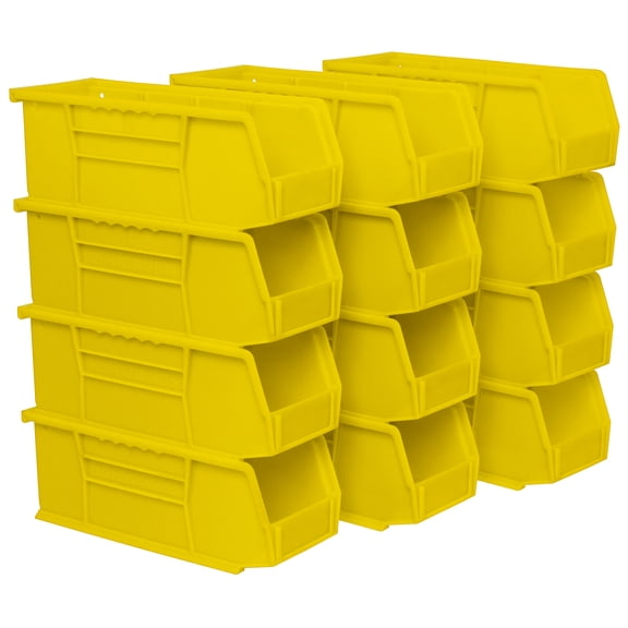 Plastic Storage Bins & Baskets in Plastic Storage Bins & Boxes | Yellow ...