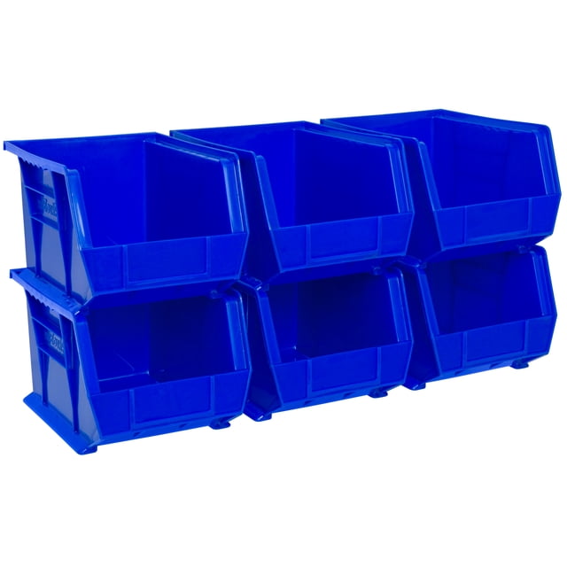 Akro-Mils Stackable Storage Bins, AkroBins 30239 Stacking Organizer, 11 ...