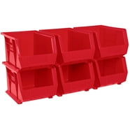 "Akro-Mils Transparent Plastic Utility Organizer: Stackable Storage ...