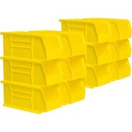 Akro-Mils Stackable Storage Bins, AkroBins 30240 Stacking Organizer, 15 ...