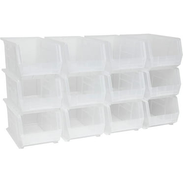 ORBIS Stakpak Plastic Long Stacking Container, 48 x 15 x 10-3/4, Gray ...