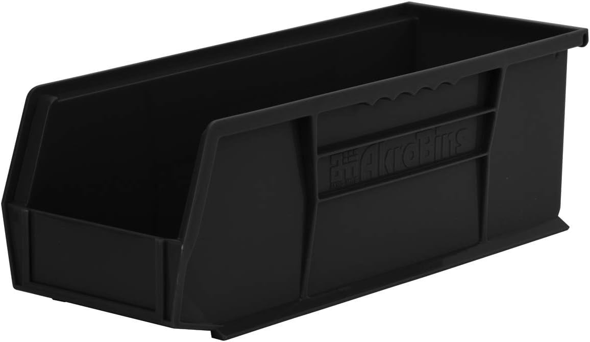 AkroBins 30234 Plastic Storage Bins, Stackable Bins for Garage, Pantry ...