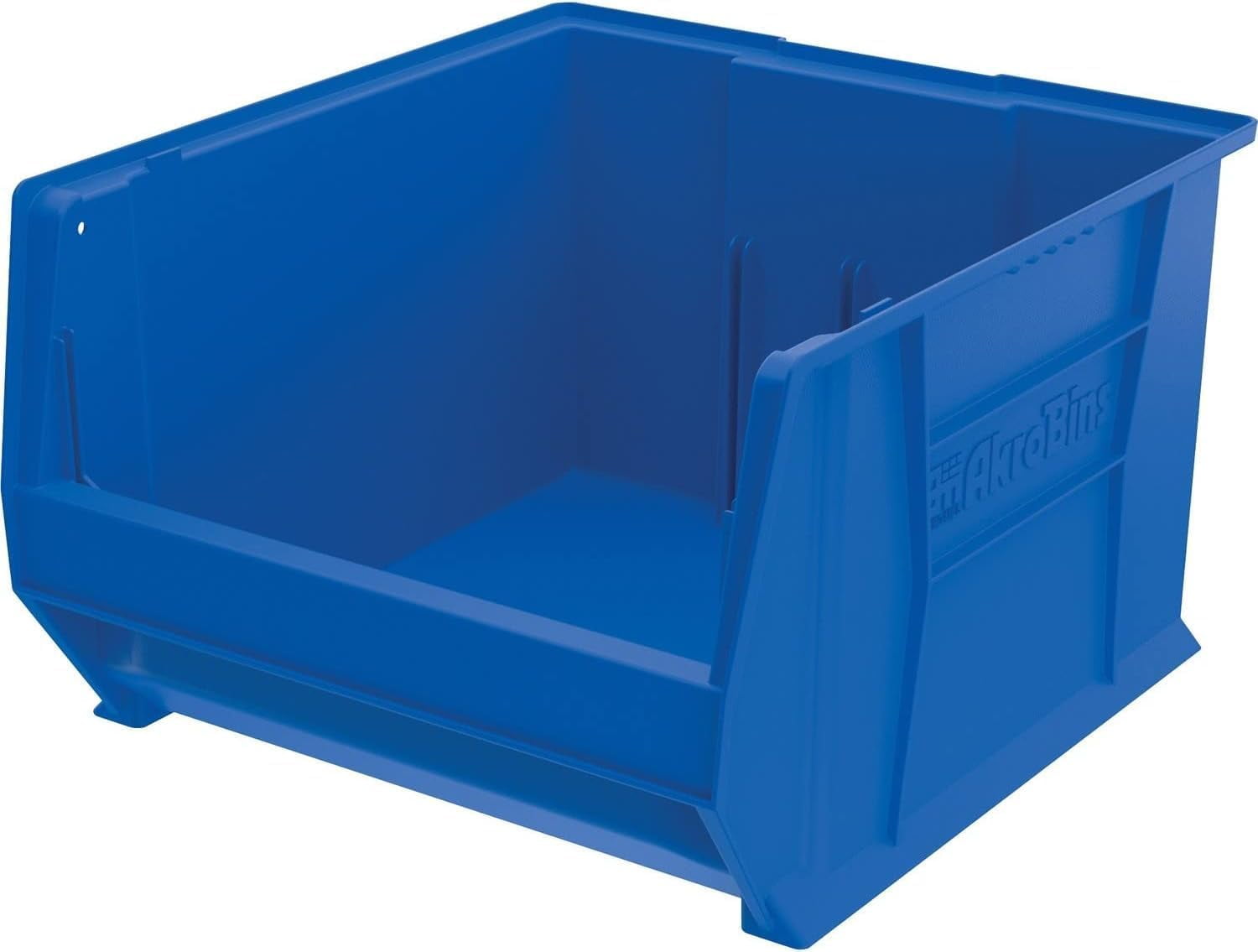 AkroBins - 30283BLUE 30283 Super-Size AkroBin Heavy Duty Stackable ...