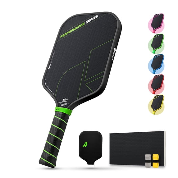 Aks Performance Series Pickleball Paddles Set - Toray T700 Carbon Fiber ...