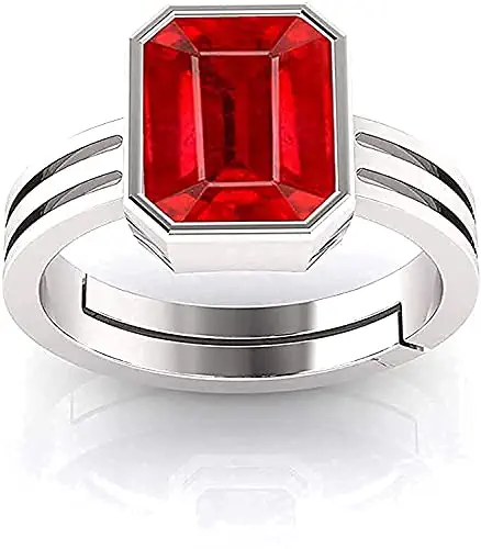 Akshita gems Super Quality Burma Ruby Stone 16.00 Ratti with Lab Tested ...