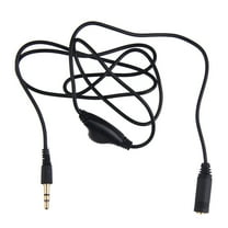 My Cable Mart 10inch 3.5mm in-Line Volume Control Adapter for Headphone ...