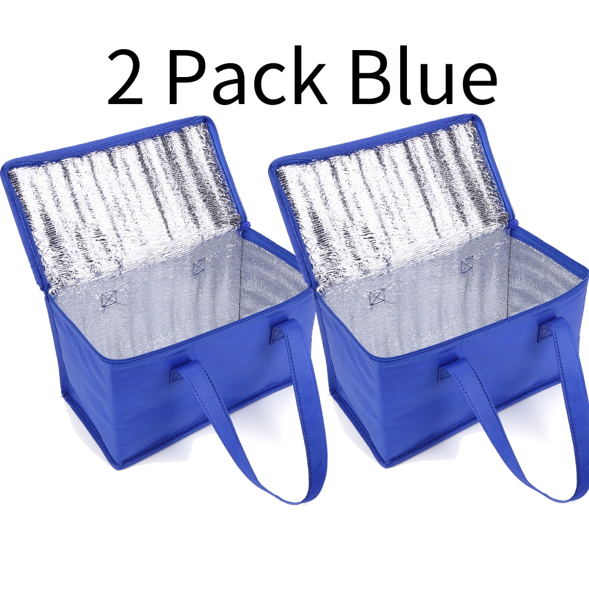 Aktudy Foldable Reusable Food Storage Large Kraft Paper Picnic Lunch ...