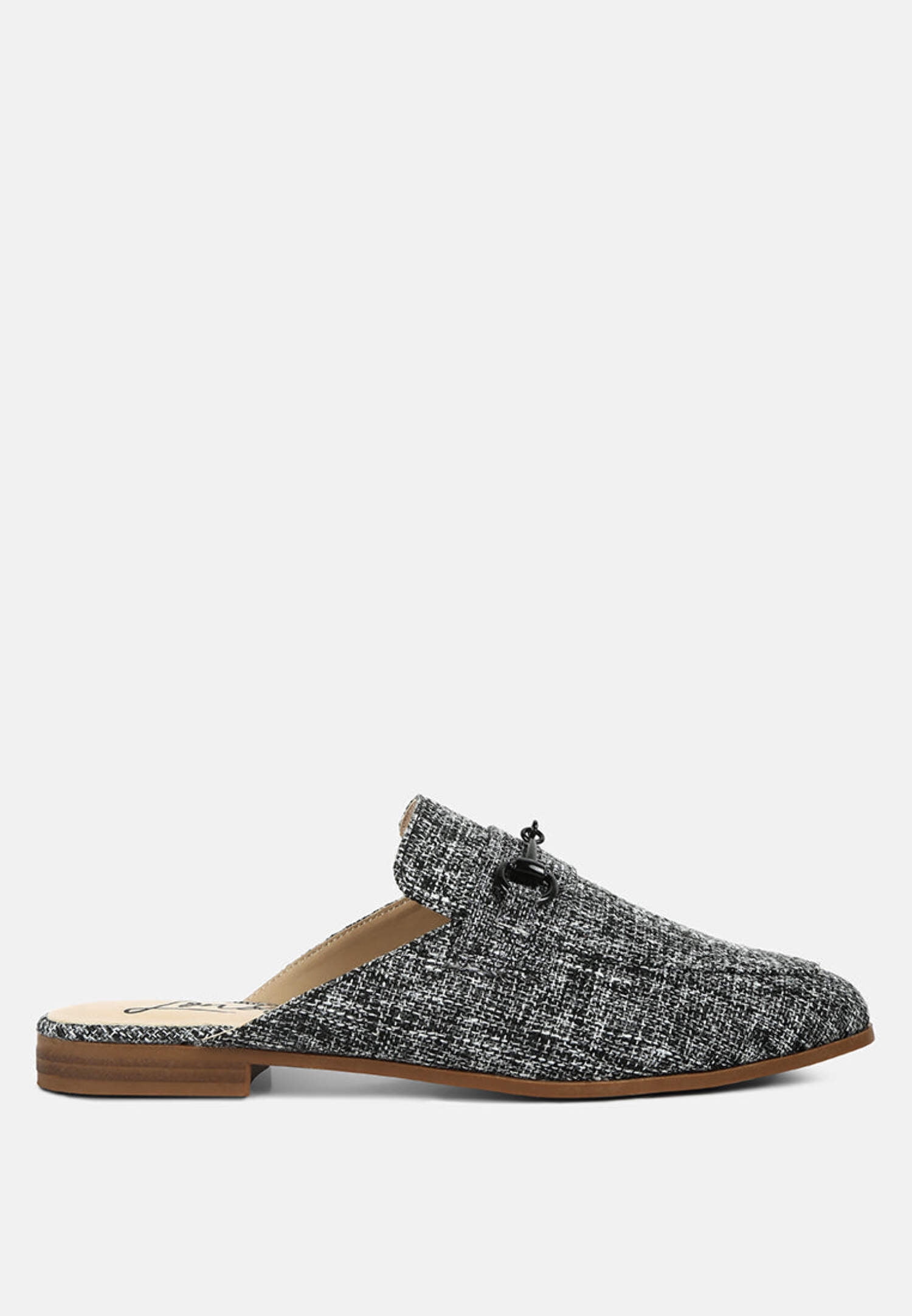 Akua Horsebit Embellished Mules - Walmart.com